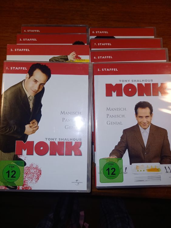 Monk DVD Staffel 1-8 | Kaufen auf Ricardo