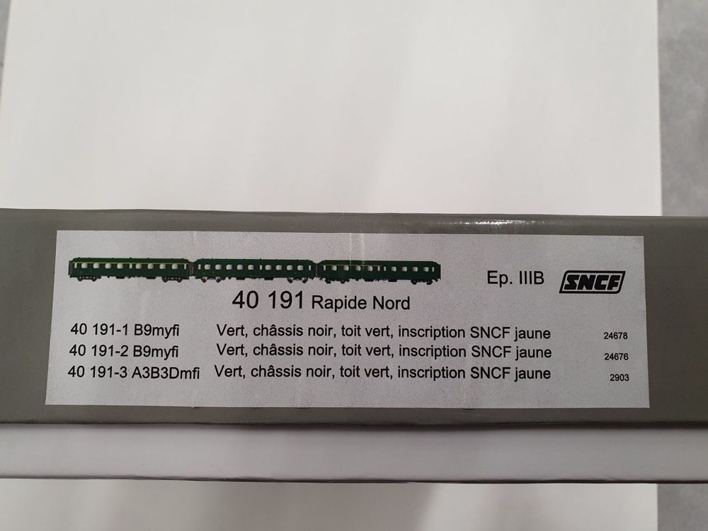 LS Models 40191 SNCF Rapide Nord | Kaufen auf Ricardo