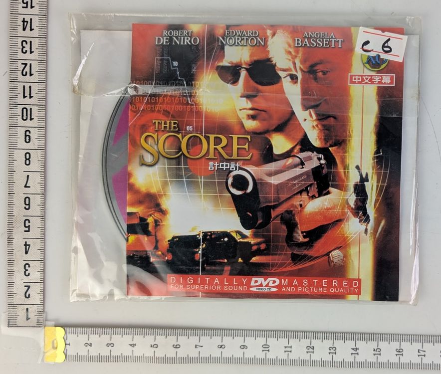 The Score DVD mit Robert De Niro & Edward Norton (Gebraucht) in Zürich ...