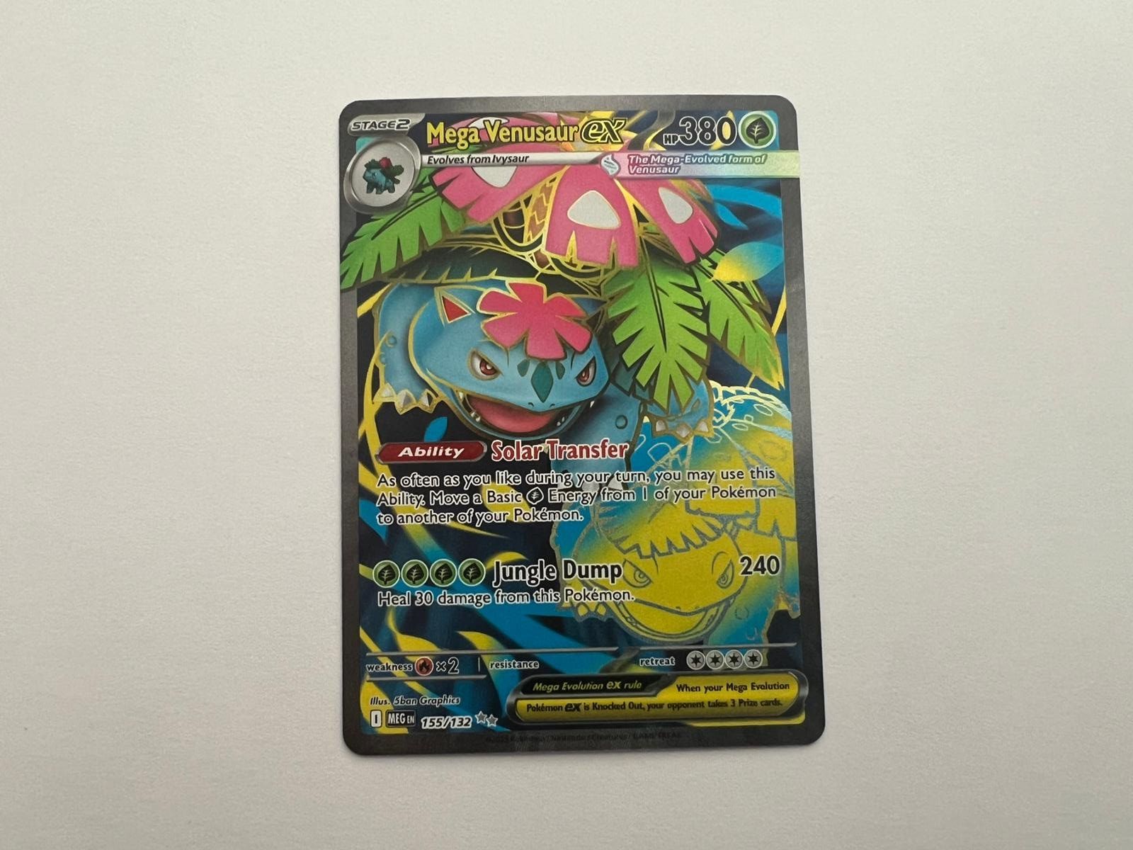 Mega Venusaur EX DR 003/ UR 155 / SIR 177 – Mega Evolution (Gebraucht ...