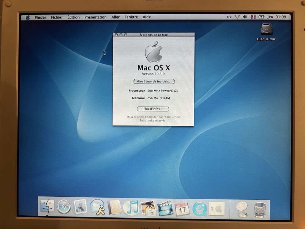 iBook G4 (Gebraucht) in Prilly für CHF 50 – mit Lieferung auf Ricardo ...