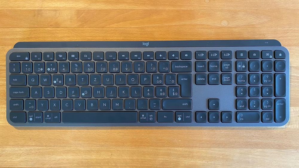 Logitech MX Keys Plus, Bluetooth Keyboard, Mac/PC, USB-C (Gebraucht) in ...