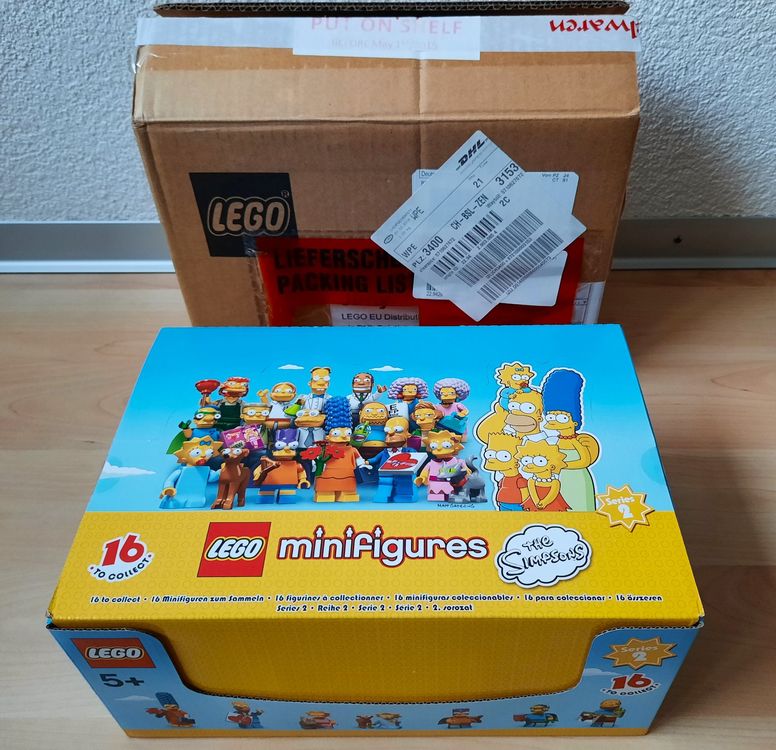 Lego 71009 Simpson Minifiguren Serie 2 61000812 NEU 60 Stk. (Neu und ...