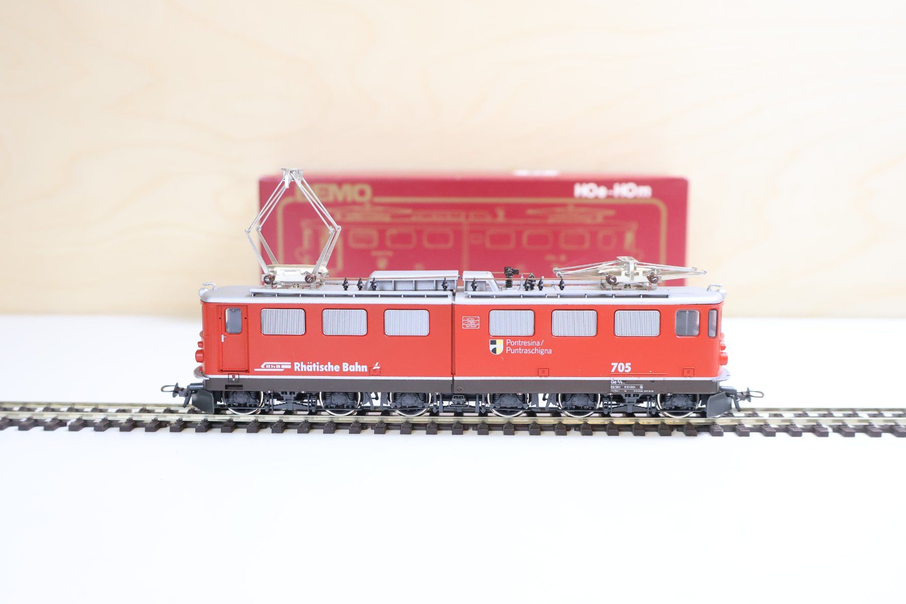 BEMO RhB Ge 6/6 E-Lok "Rot" - Pontresina 1254 125 (Gebraucht) in ...