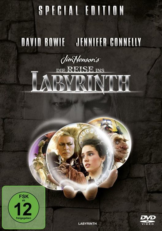 Die Reise ins Labyrinth (1986) Jim Henson/Connelly/Bowie/RAR (Gebraucht ...