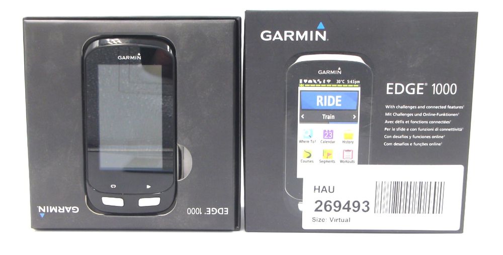 Garmin Edge 1000 Navigations-Computer - Topo Schweiz GPS (1) | Kaufen ...