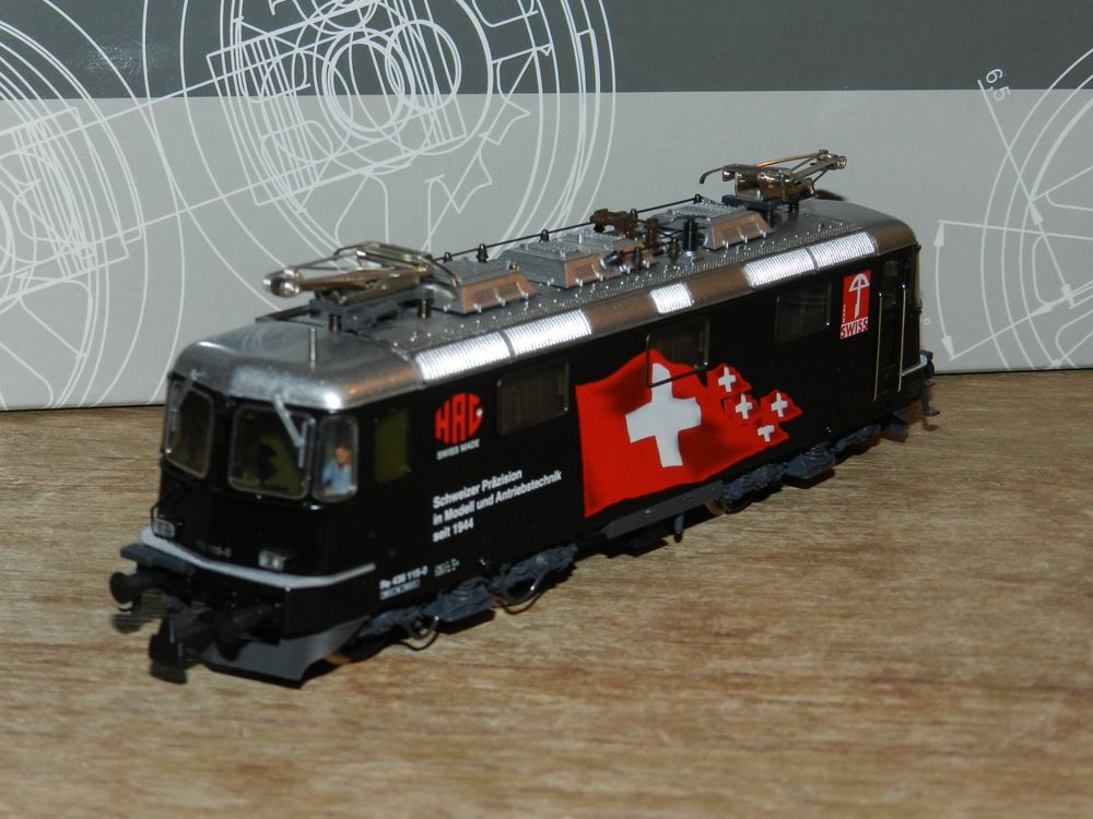 Hag H0 WS Digital Sound Re 4/4 Sondermodell schwarz 2011 (Neu und originalverpackt) in für CHF ...