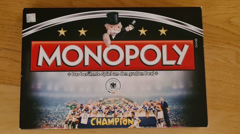 MONOPOLY: Champion Deutschland Weltmeister Version (Gebraucht) in ...