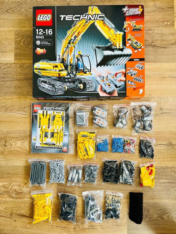 Lego Technic 8043 mot. Bagger mit OVP | Kaufen auf Ricardo