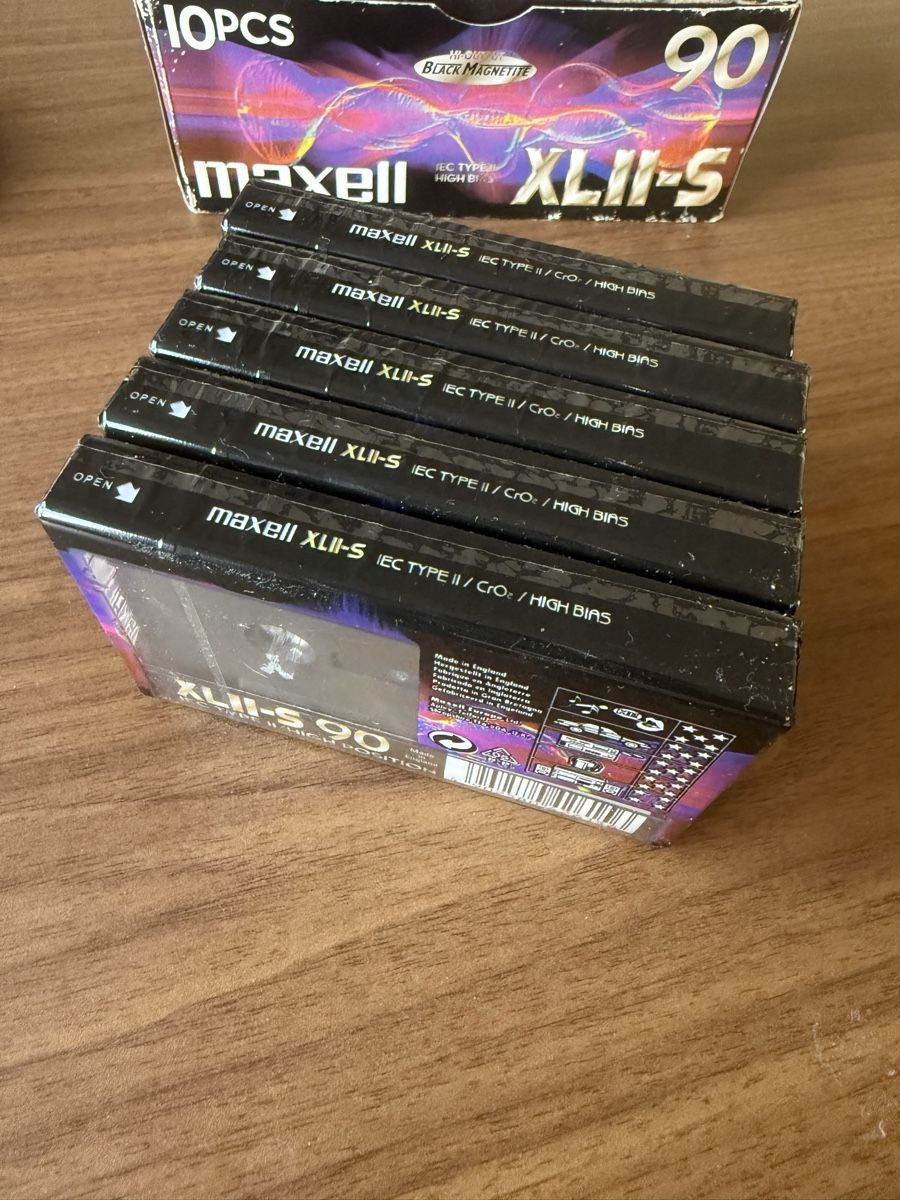 Maxell XLII-S 90 – Type II High Bias Audio Cassettes (Neu (gemäss ...