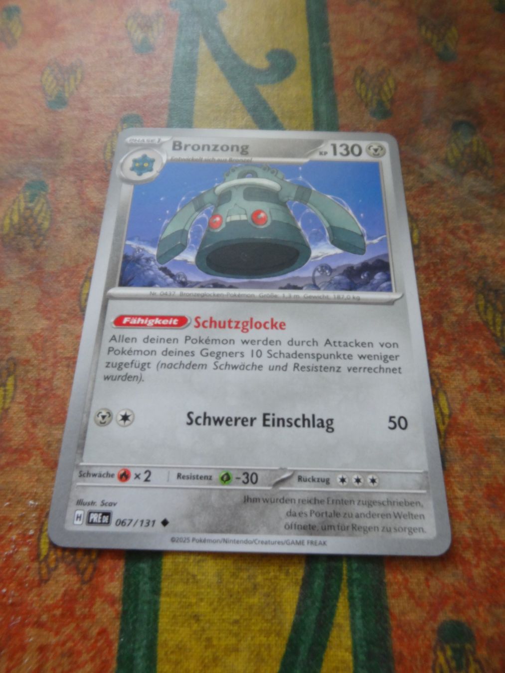 POKEMON Bronzong H PRE DE 067/131 KP130 2025 (D'occasion) à Romanel-sur ...
