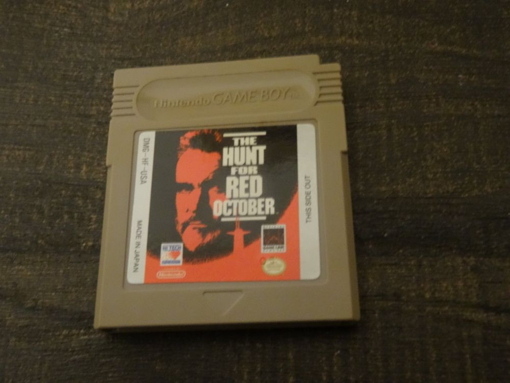 Nintendo Game Boy Spiel - The Hunt for Red October (Gebraucht) in Olten ...