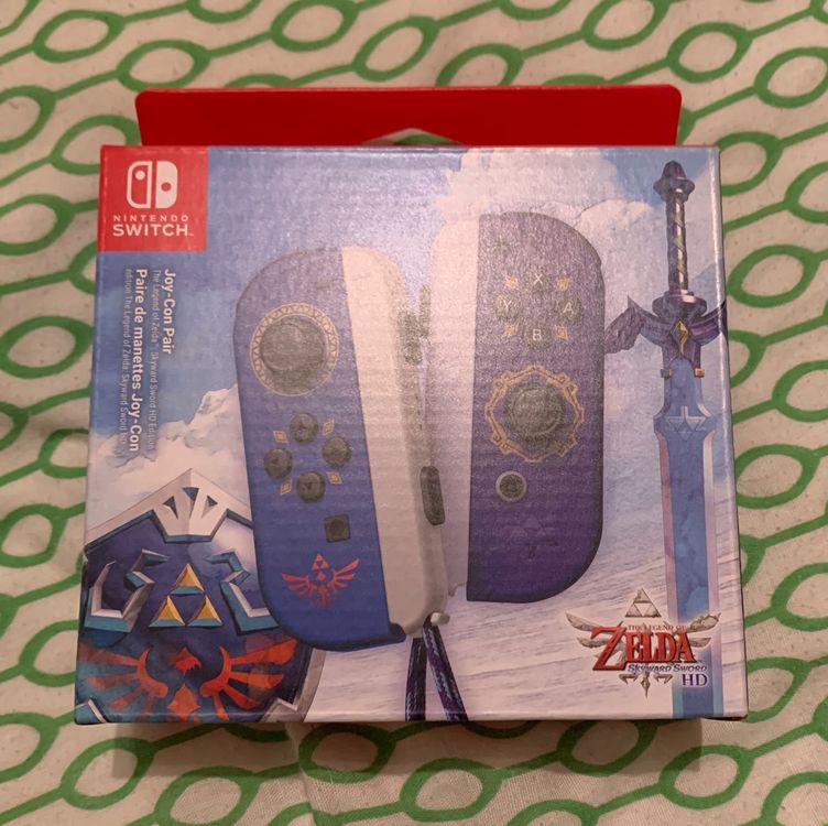 Nintendo Switch Joy-Con ZELDA Skyward Sword Edition Neu (Neu und ...