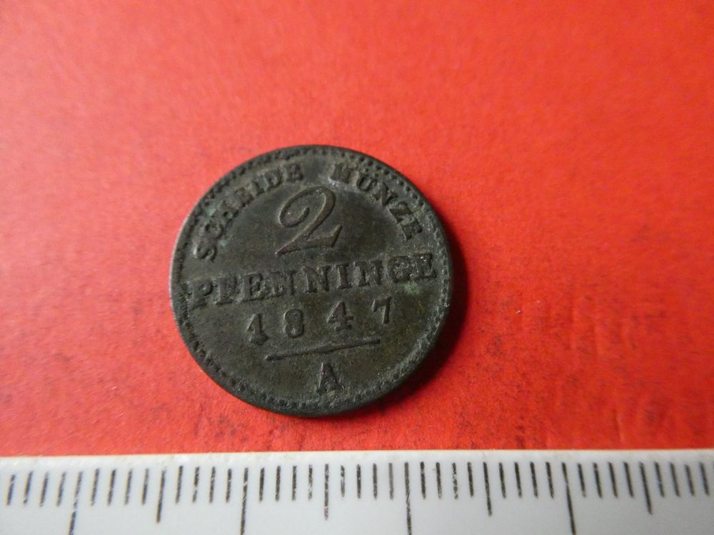 Preussen 1847, 2 Pfennig | Kaufen auf Ricardo