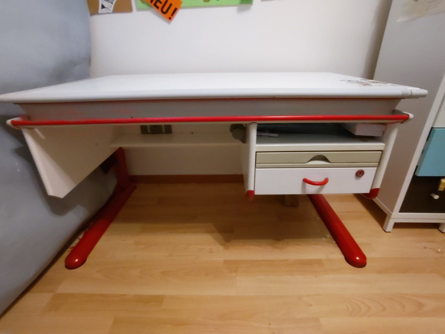 Moll - verstellbarer Kinderschreibtisch in gutem zustand (D'occasion) à ...