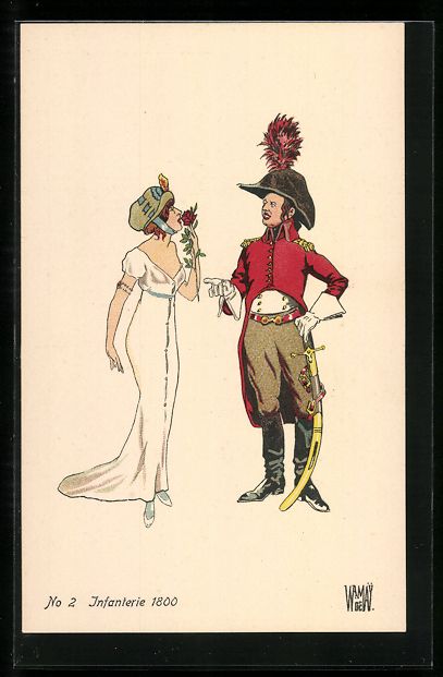 sign. De Warnay: Infanterie 1800, schwei | Kaufen auf Ricardo