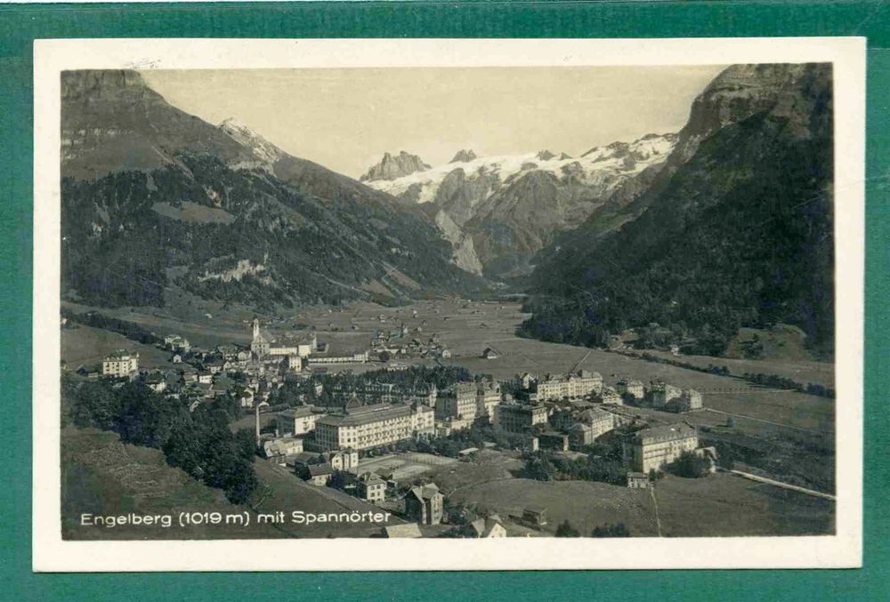 Engelberg mit Spannörter, um 1930 (Gebraucht) in Sargans für CHF 1 – mit Lieferung auf Ricardo ...