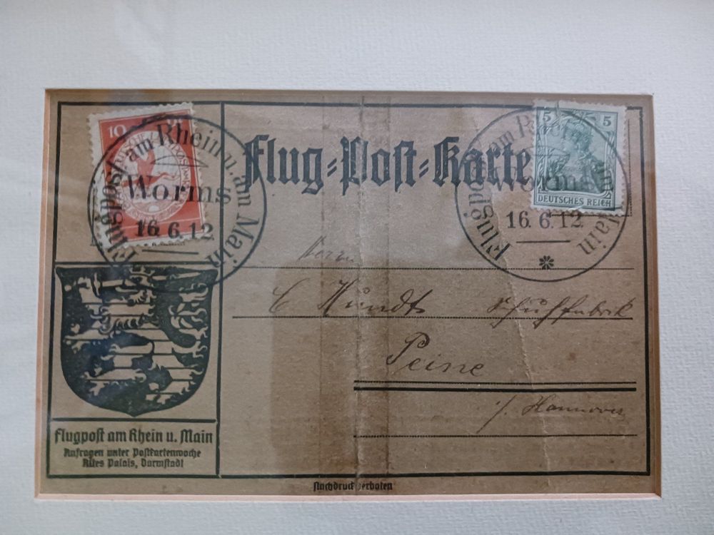 Fug Post Karte (Gebraucht) in Wohlen AG für CHF 45 – mit Lieferung auf ...