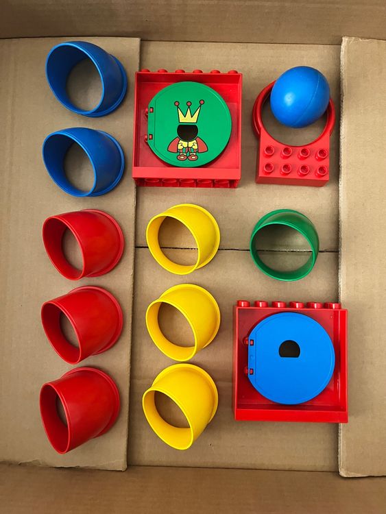 Lego Duplo Ergänzung zur Kugelbahn, Röhren, Kugel | Kaufen auf Ricardo