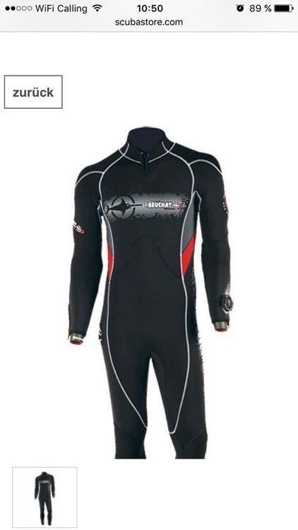 BEUCHAT Focea Comfort 4/ 7 Man M (Gebraucht) in Visp für CHF 105 – mit ...