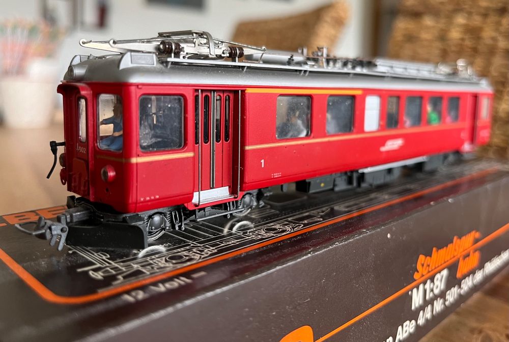 Bemo Triebwagen Nr. 502 ABe 4/4, mit ESU Decoder (Gebraucht) in Locarno ...