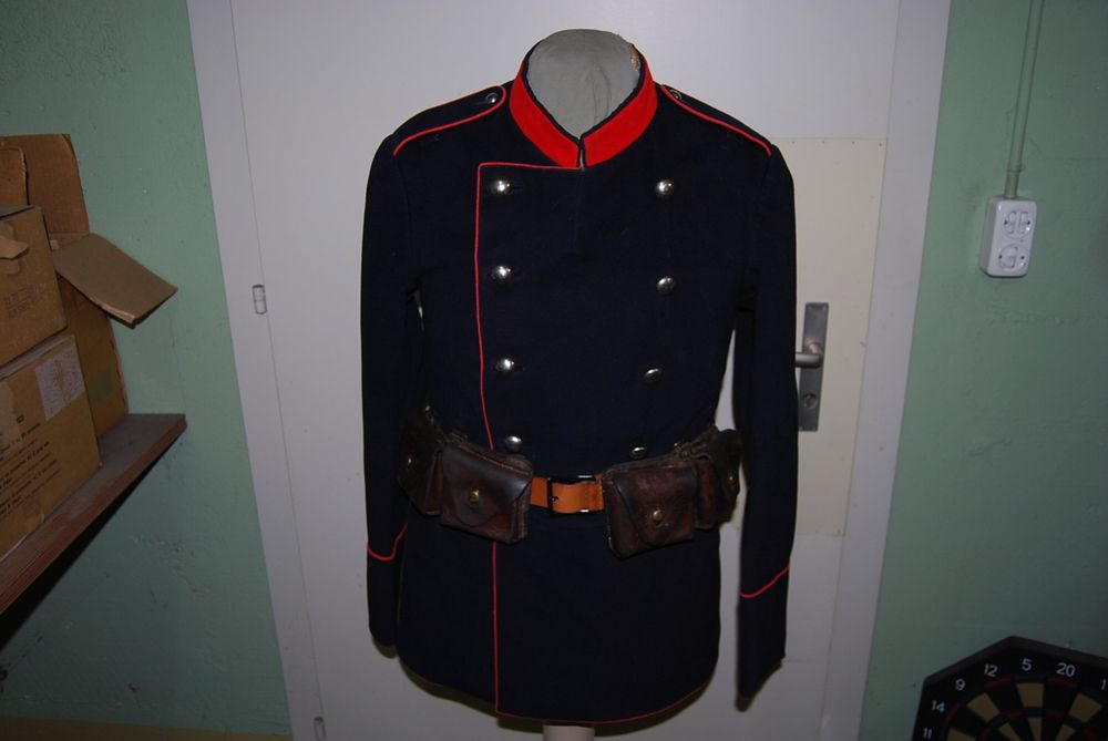 Uniform 1898 Infanterie mit Patronentaschen und Gurt Hosen (Gebraucht ...