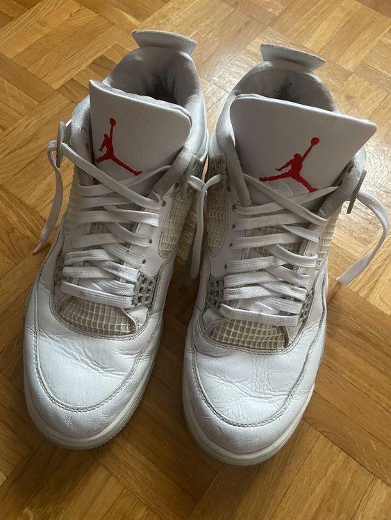 Air Jordan 4 Retro White Oreo Schuhe Gr.44 (Gebraucht) in Schmitten FR ...