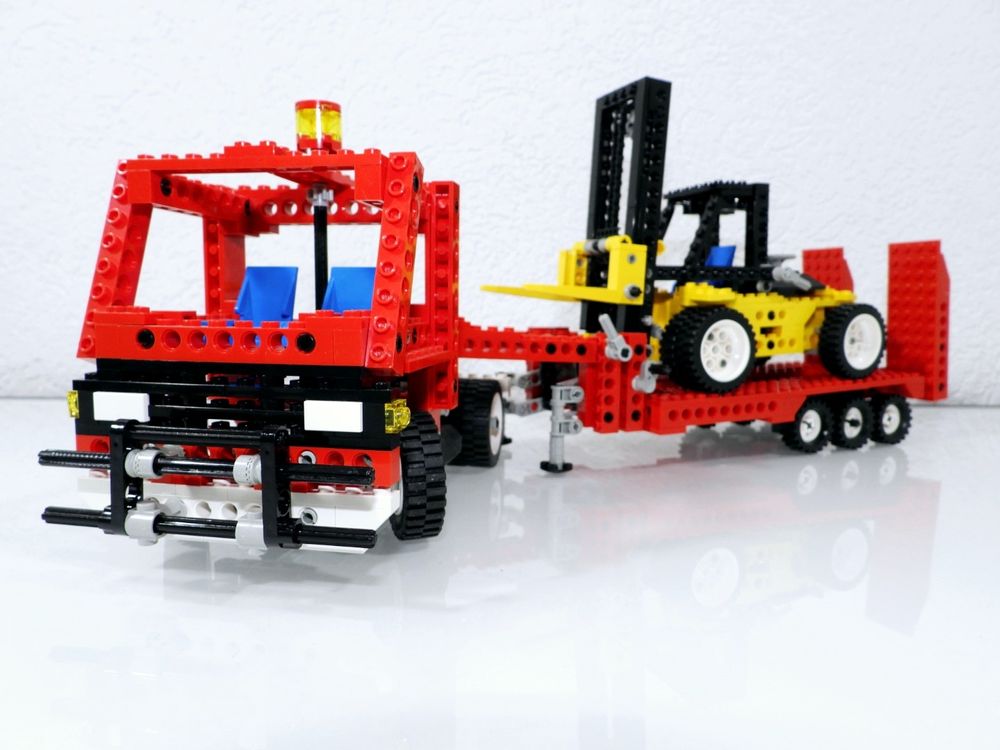 LEGO TECHNIC 8872 TIEFLADER MIT HUBSTAPPLER (Gebraucht) in Turbenthal ...