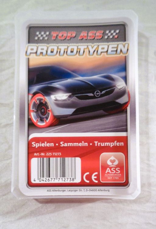 Auto Quartett - Prototypen / Guter Zustand mit 32 Karten | Kaufen auf ...