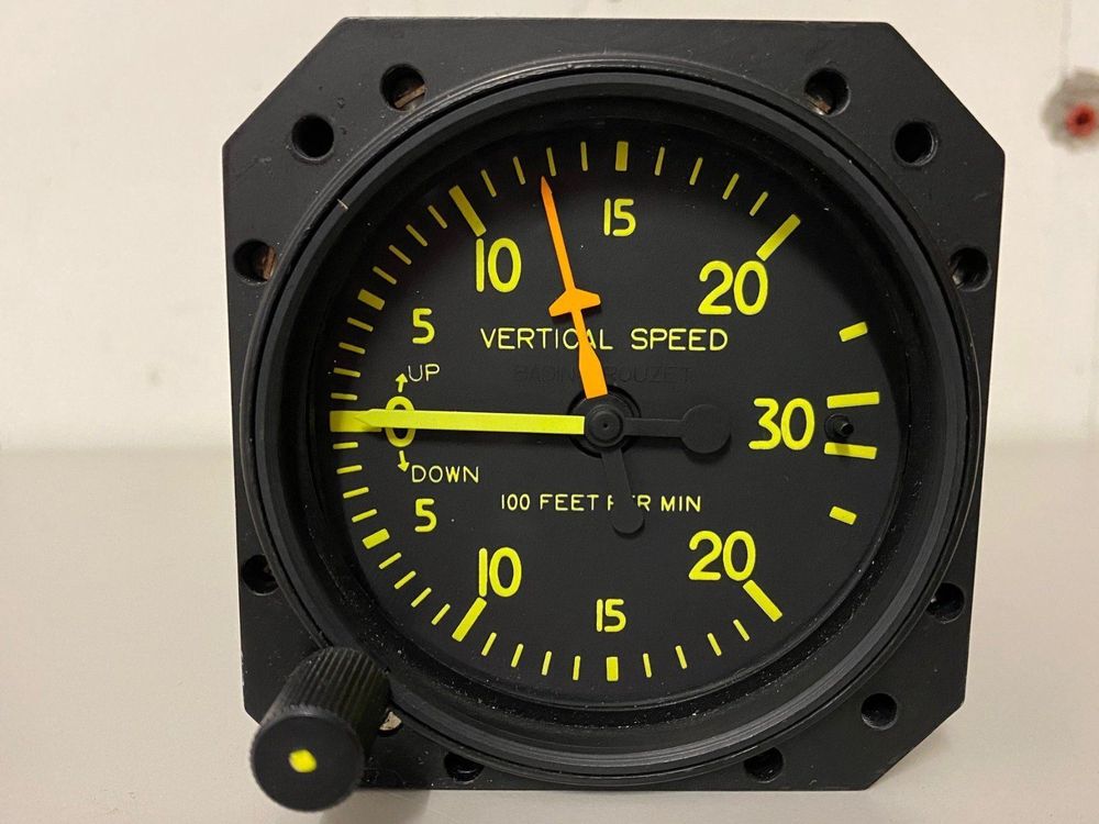 Cockpit Instrument Vertical Speedmeter | Kaufen auf Ricardo