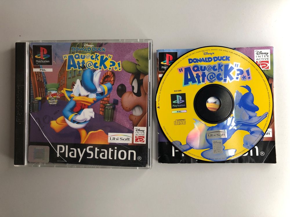 Disneys Donald Duck Quack Attack! - PS1 (Gebraucht) in St.gallen für ...
