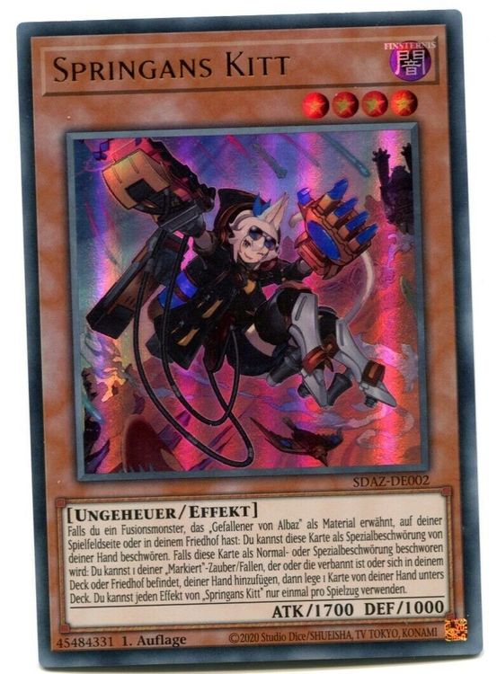 Yu-GI-OH Springans Kitt Ultra RAre SDAZ-DE002 | Kaufen auf Ricardo