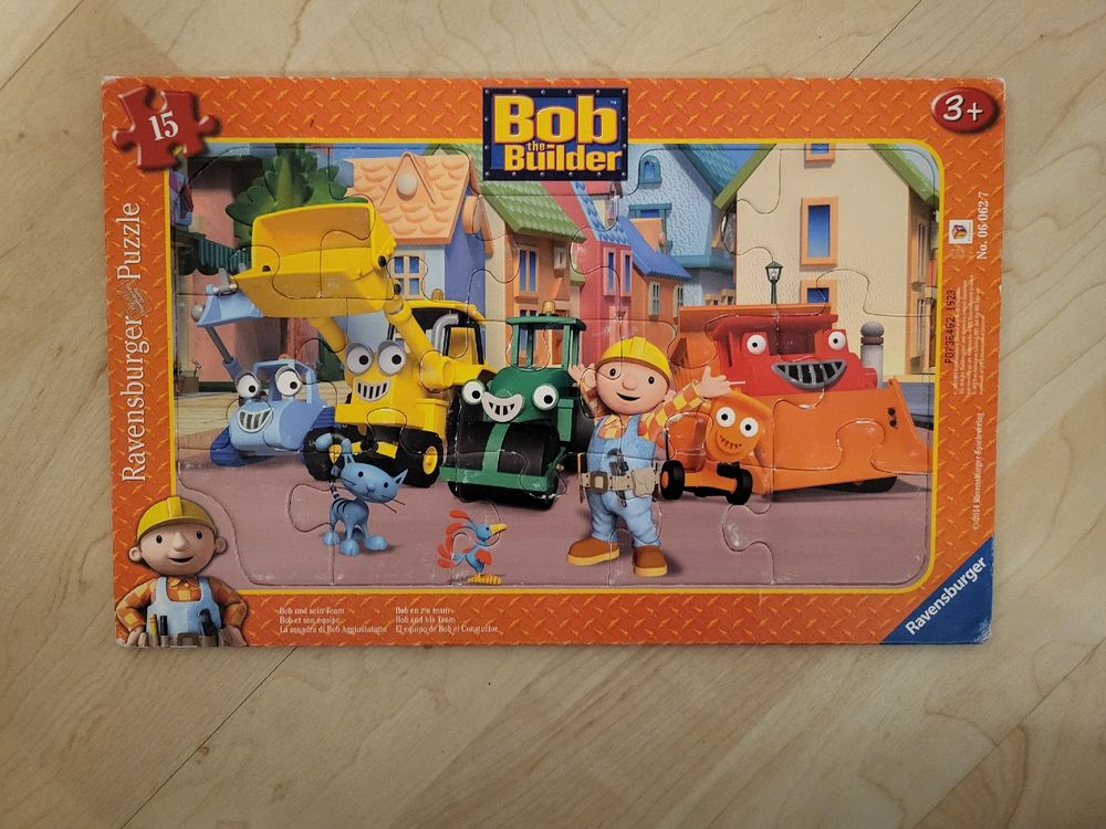 Bob der Baumeister Puzzle 15 teilig | Kaufen auf Ricardo