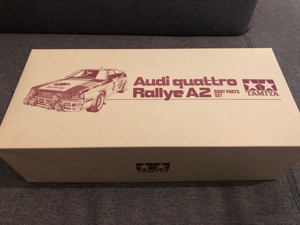 Tamiya Audi Quattro Rellye A2 Karosserie | Kaufen auf Ricardo