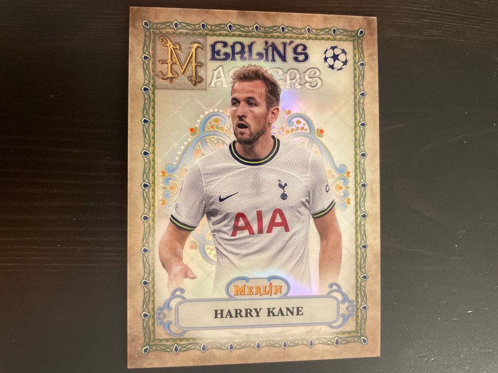 Harry Kane Topps Merlin's Masters Fussball Sammelkarte (Gebraucht) in ...