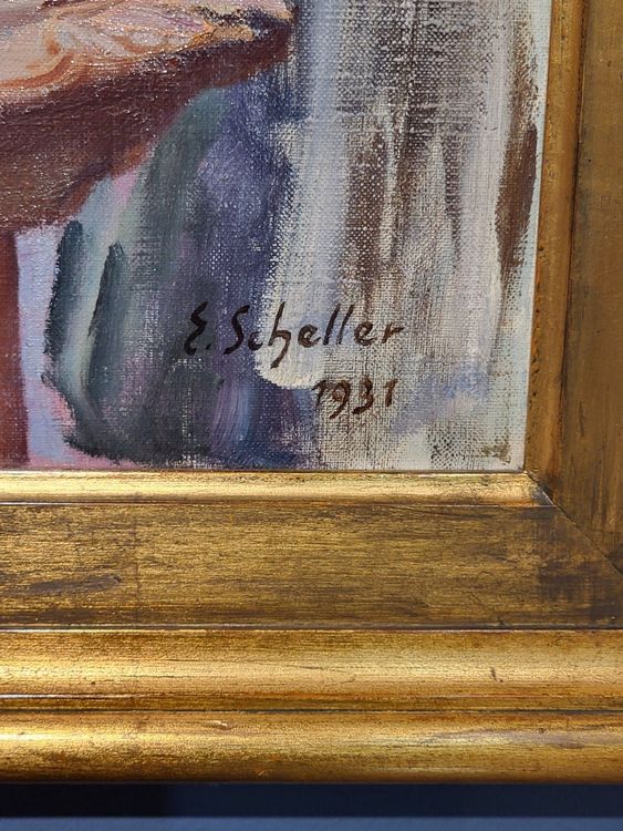 Gemälde Mohnblumenstrauss Emil Scheller Öl auf Leinwand (Gebraucht) in Zürich für CHF 179 – nur ...