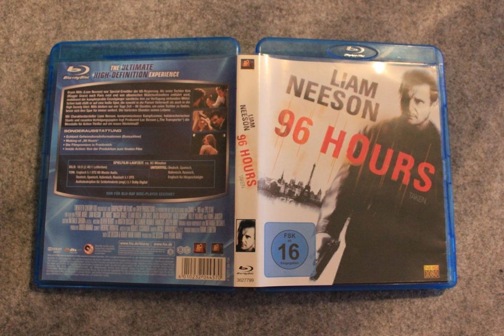 96 Hours mit Liam Neeson #Blu-Ray(60) | Kaufen auf Ricardo