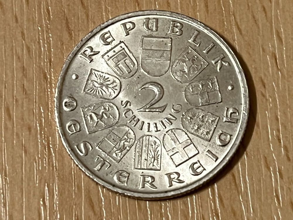 Österreich 2 Schilling, 1928 100 Jahre Franz Schubert (Gebraucht) in ...