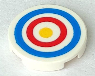 LEGO 14769pb086 Tile, Round 2 x 2 Yellow Dot Archery Target | Kaufen ...