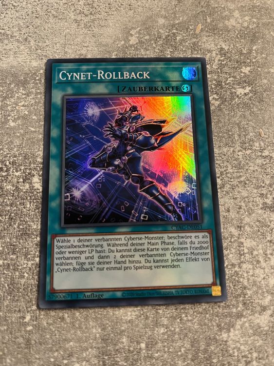 Cynet-Rollback (CYAC-DE051), Super Rare | Comprare su Ricardo