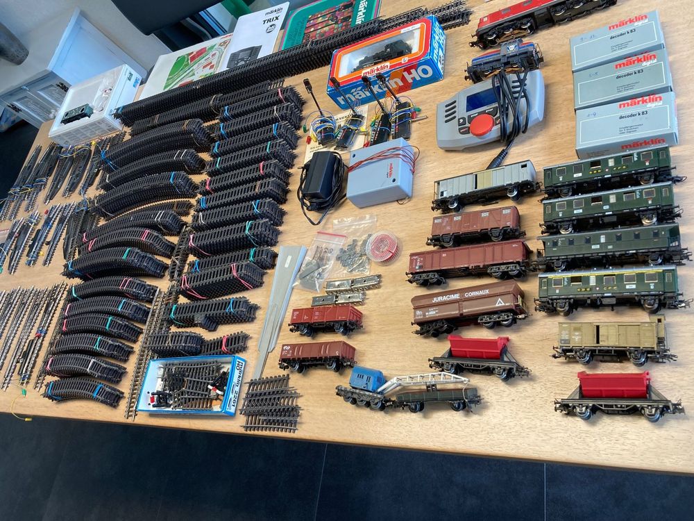 Riesige digitale Märklin HO Modelleisenbahn + 65 m Geleise (Gebraucht ...