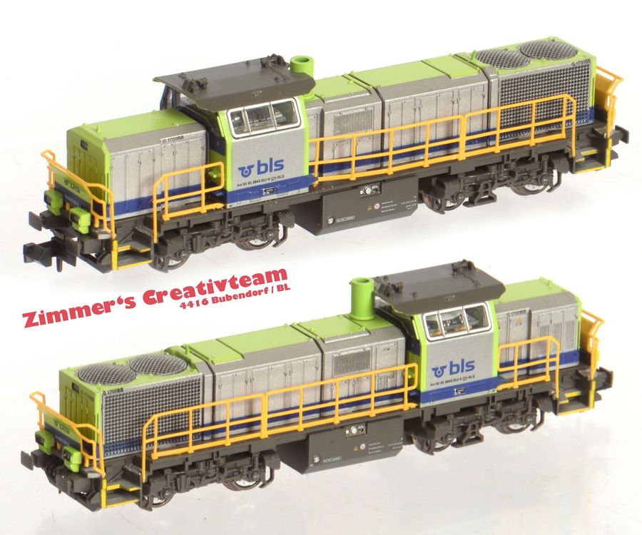 Hobbytrain BLS Rangierlok Am 843, Sp. N digital, OVP (Gebraucht) in ...