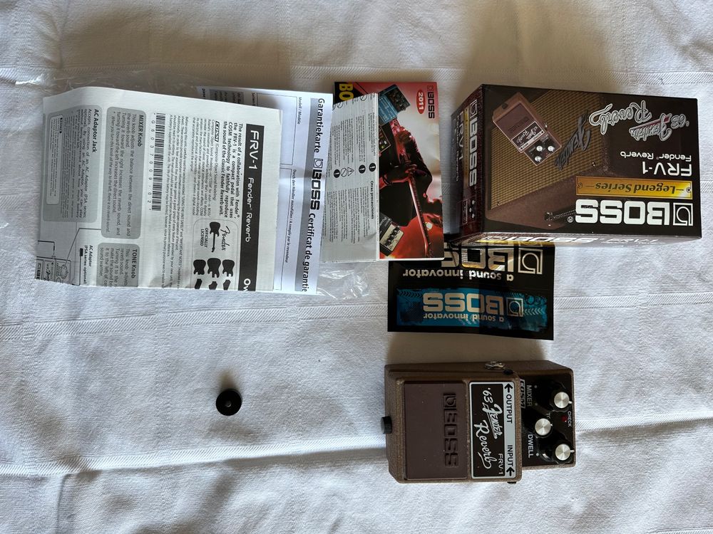 Fender '63 Reverb Boss FRV-1 (Gebraucht) in Chur für CHF 150 – mit ...