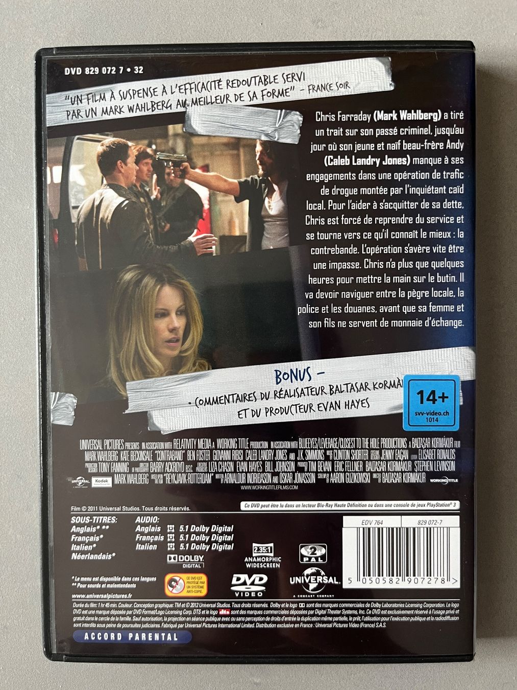Contrebande DVD 📀 (FR/EN) (Neu (gemäss Beschreibung)) in Sierre für CHF 2.95 – mit Lieferung auf ...