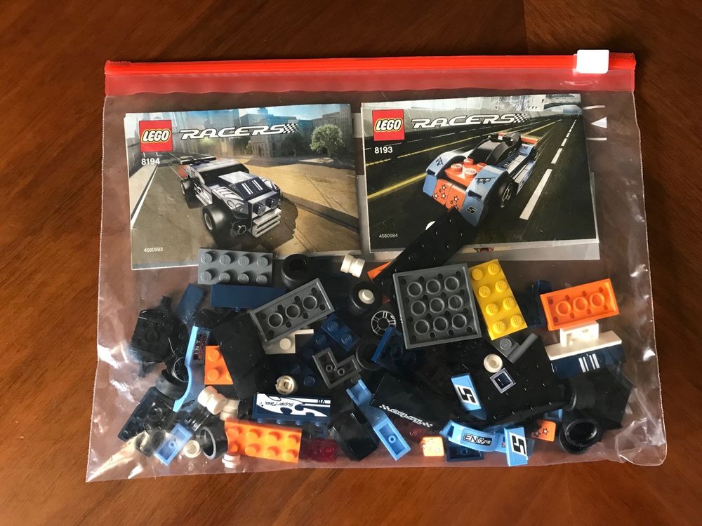 LEGO® Racers Blue Bullet 8193 + NitrO Muscle 8194 | Kaufen auf Ricardo