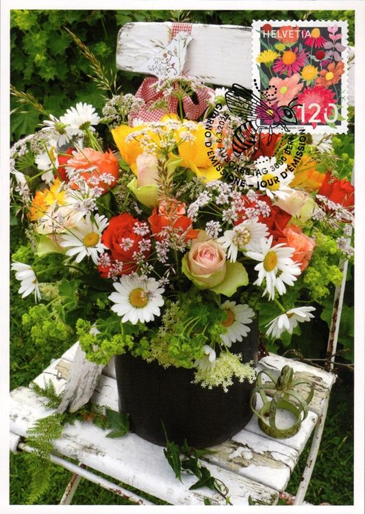 Maximumkarte Sommerblumen | Kaufen auf Ricardo