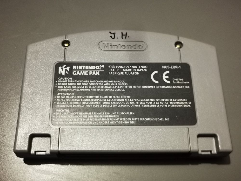 Nintendo 64 - F1 World Grand Prix - getestet N64 Formula Wor (Gebraucht ...