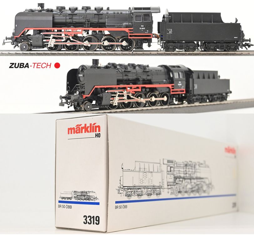 Märklin 3319 Dampflok Rh 50 der ÖBB, H0 WS Analog mit OVP (Gebraucht ...