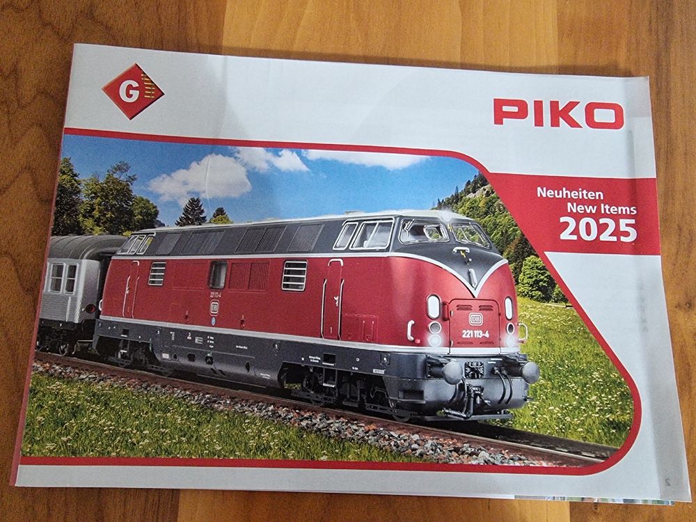 Piko Neuheiten Katalog 2025 (Neu und originalverpackt) in Zumikon für CHF 2 – mit Lieferung auf ...