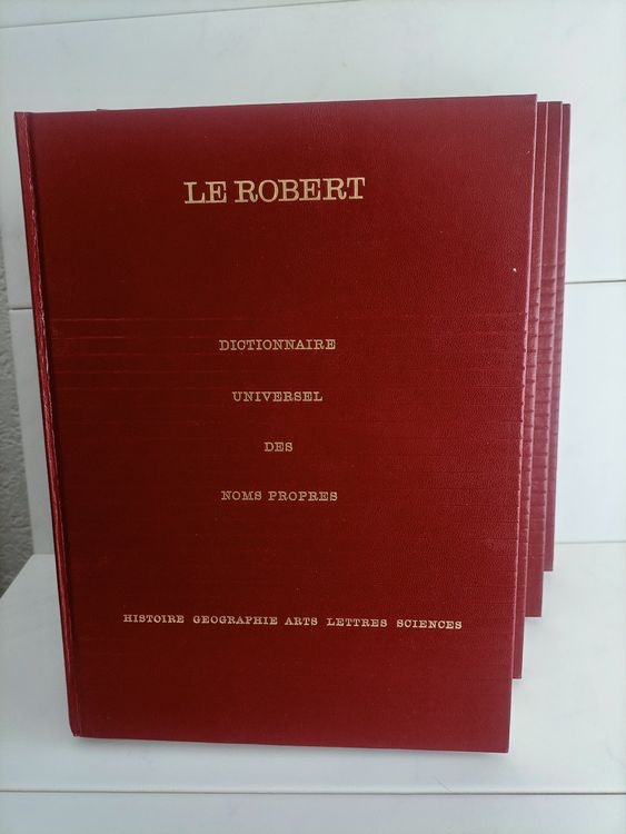 Le Robert - Dictionnaire universel des noms propres 1/2/3/4 (D'occasion) à crans montana pour ...